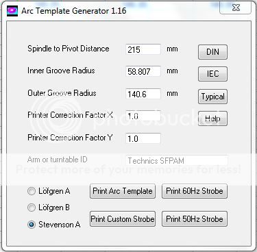 Technics Stevenson Protractor Photo by Yippie68 | Photobucket